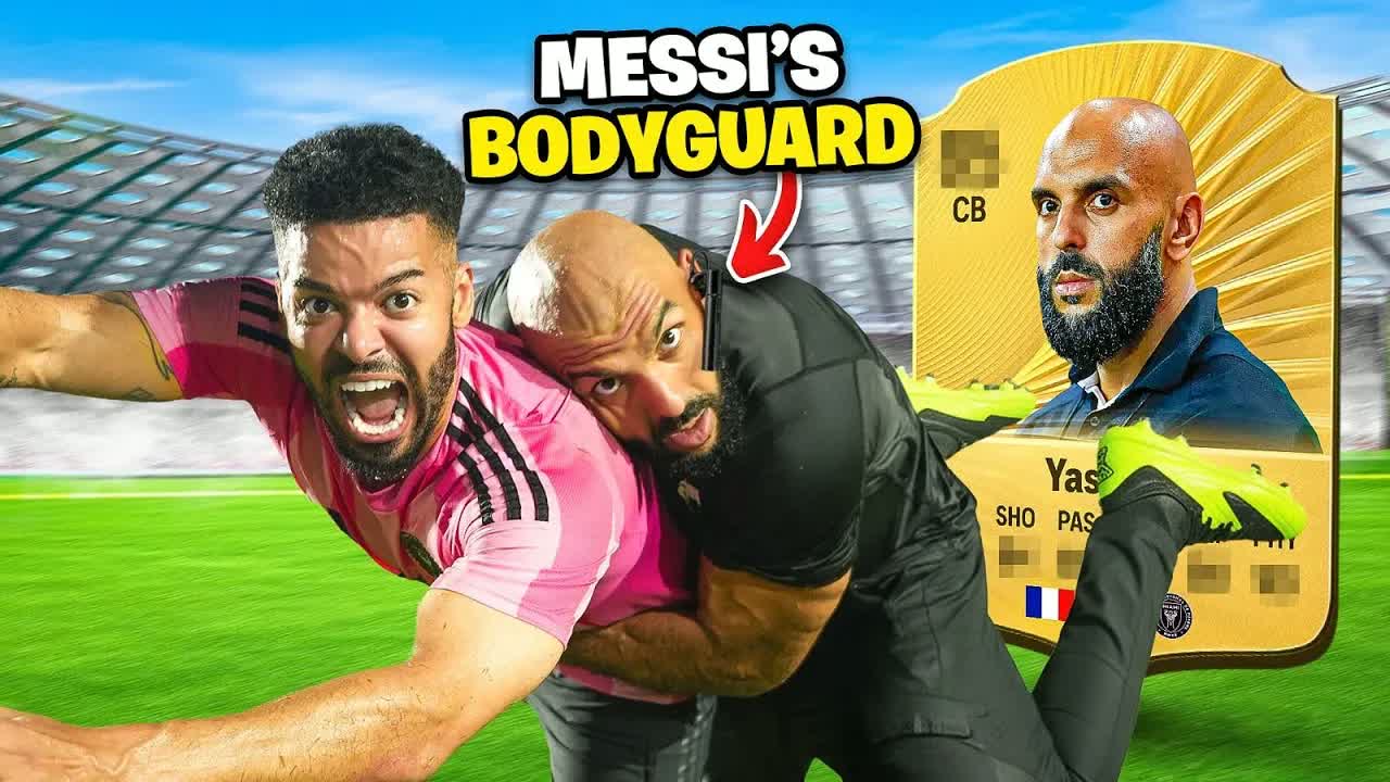 How good is Messi's bodyguard on the field?
