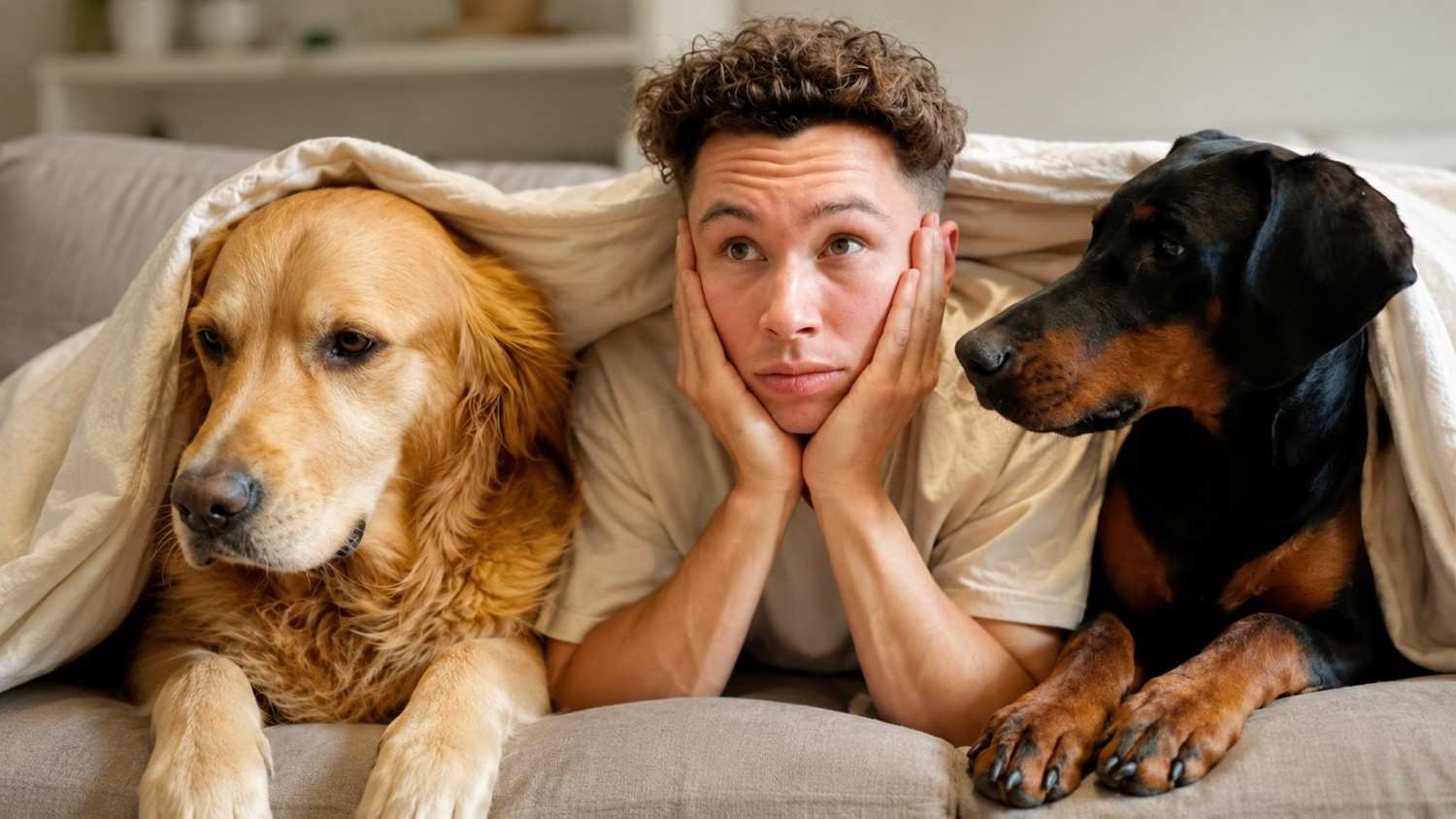 Living every day with two big dogs