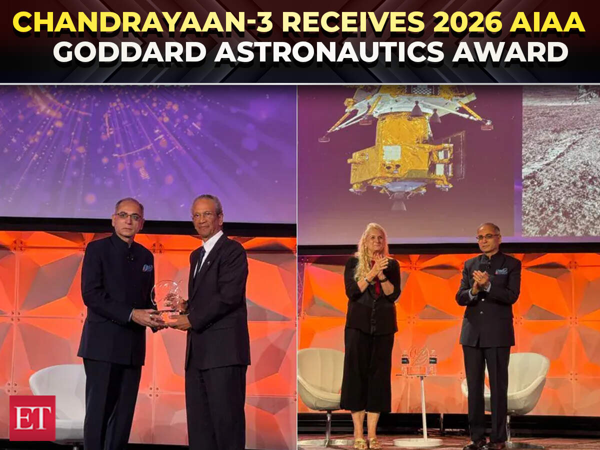 ISRO's Chandrayaan-3 honored with prestigious 2026 AIAA Goddard ...