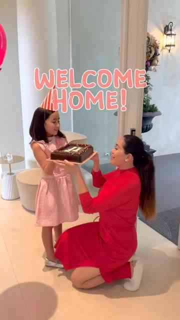 Welcome home Ate Cristalle, a sweet surprise after 3 long years