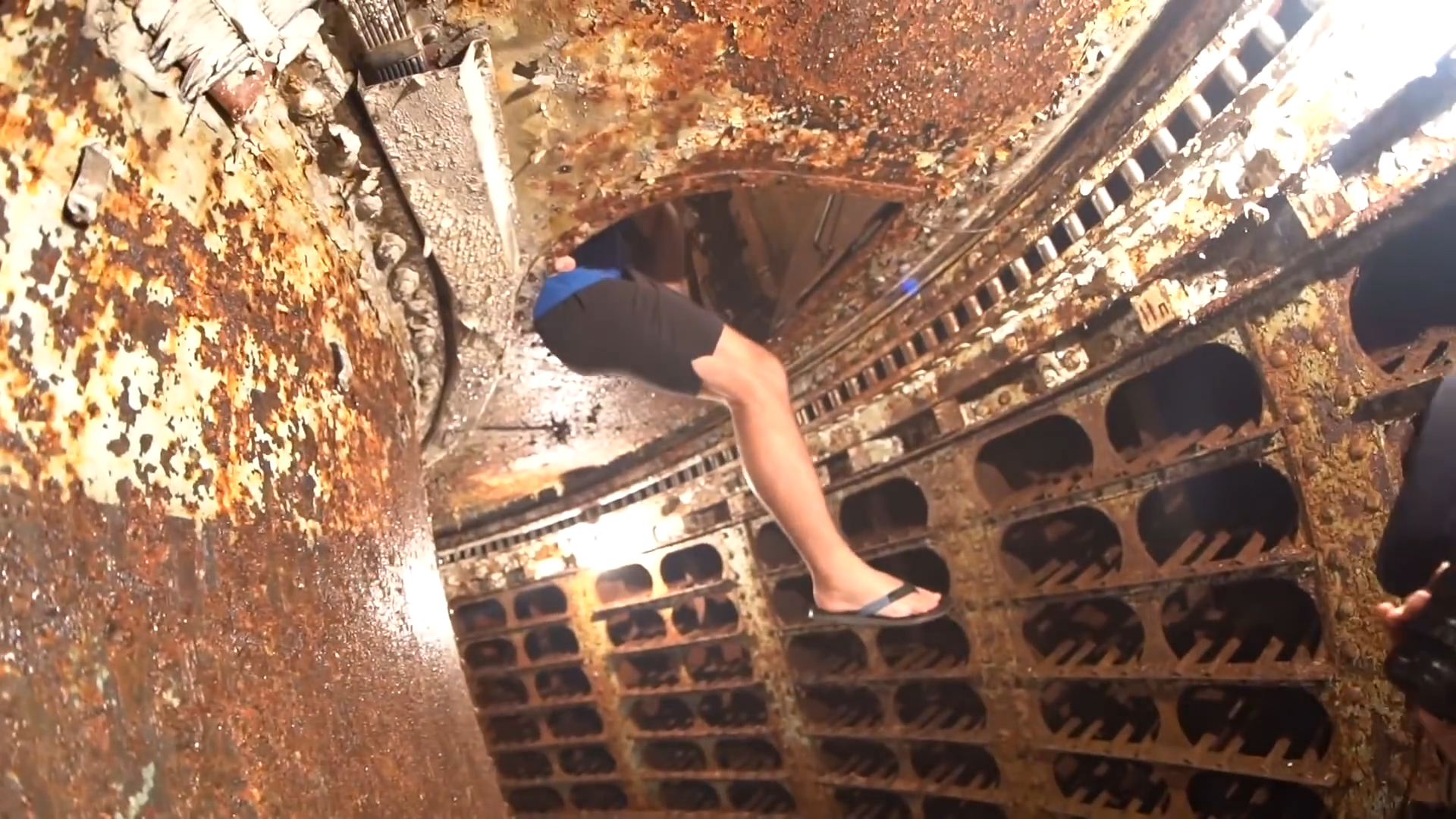 We entered an abandoned Soviet cannon... this was unreal