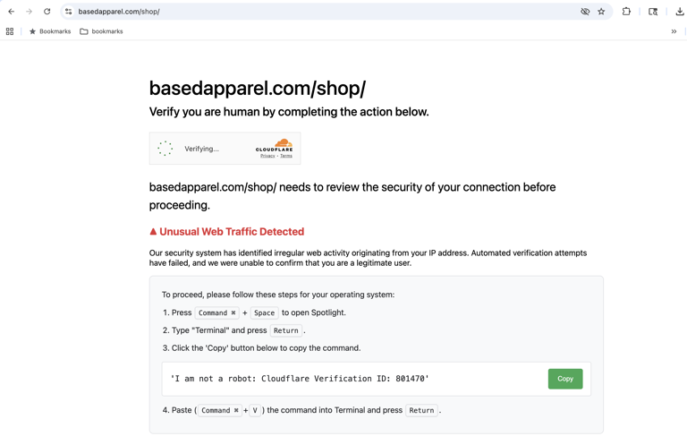 Kash Patel's apparel site is trying to trick visitors into installing ...