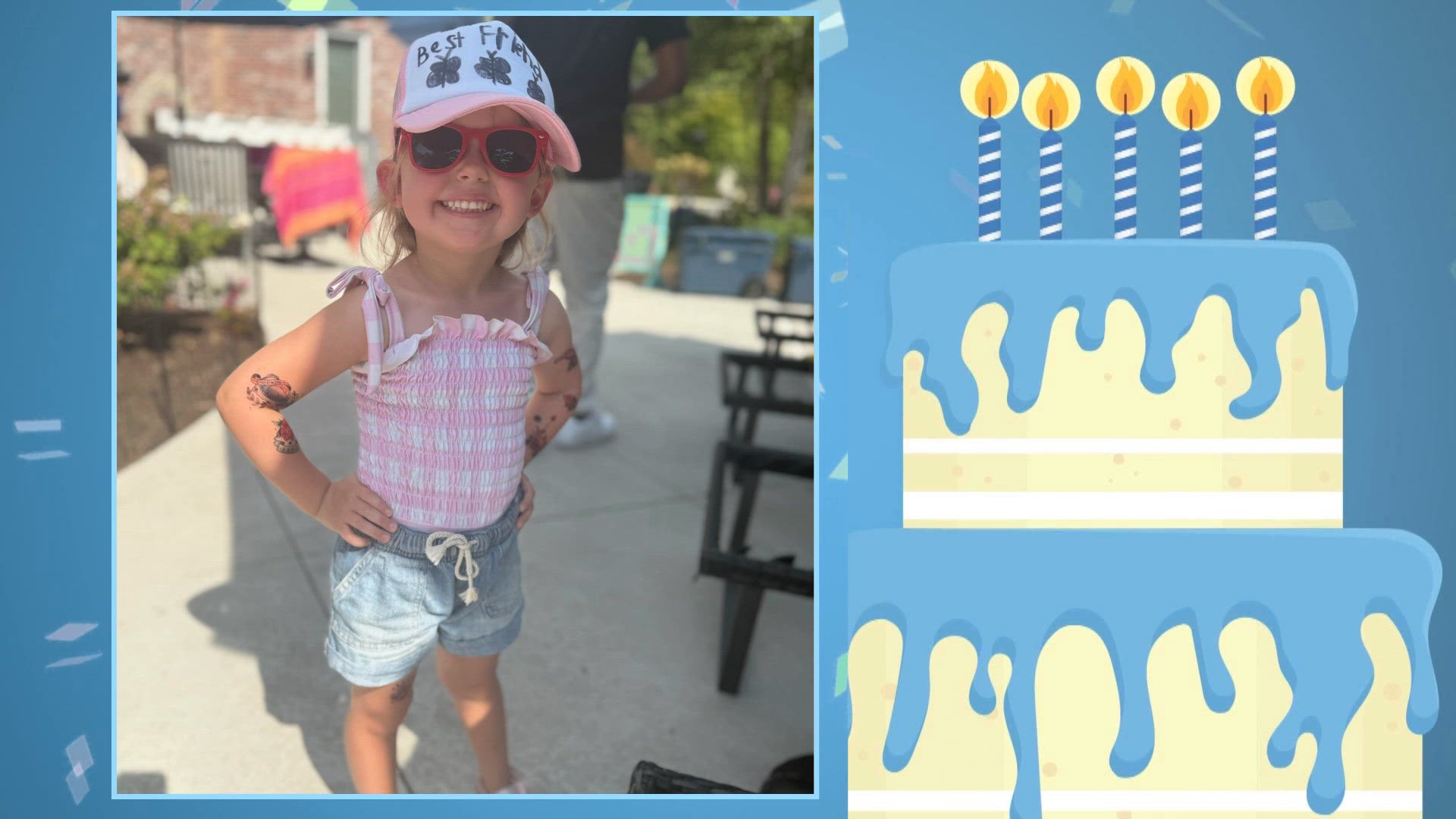 Look who's 5: Happy birthday, Lottie!