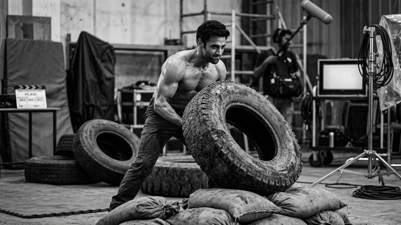 Pulkit Samrat shares behind-the-scenes footage of his training ...