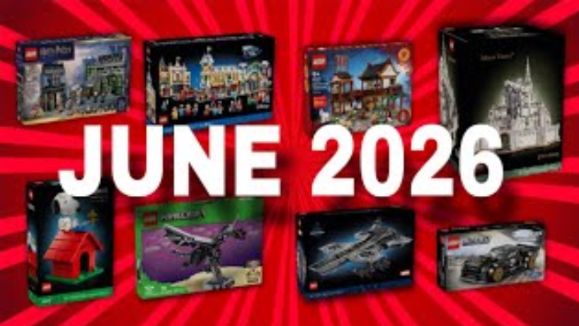 Every LEGO set releasing June 2026
