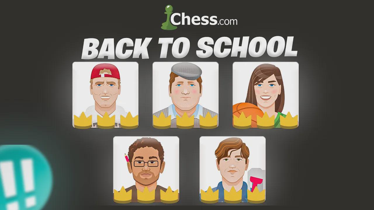 How many back to school Chess.com bots can I beat?