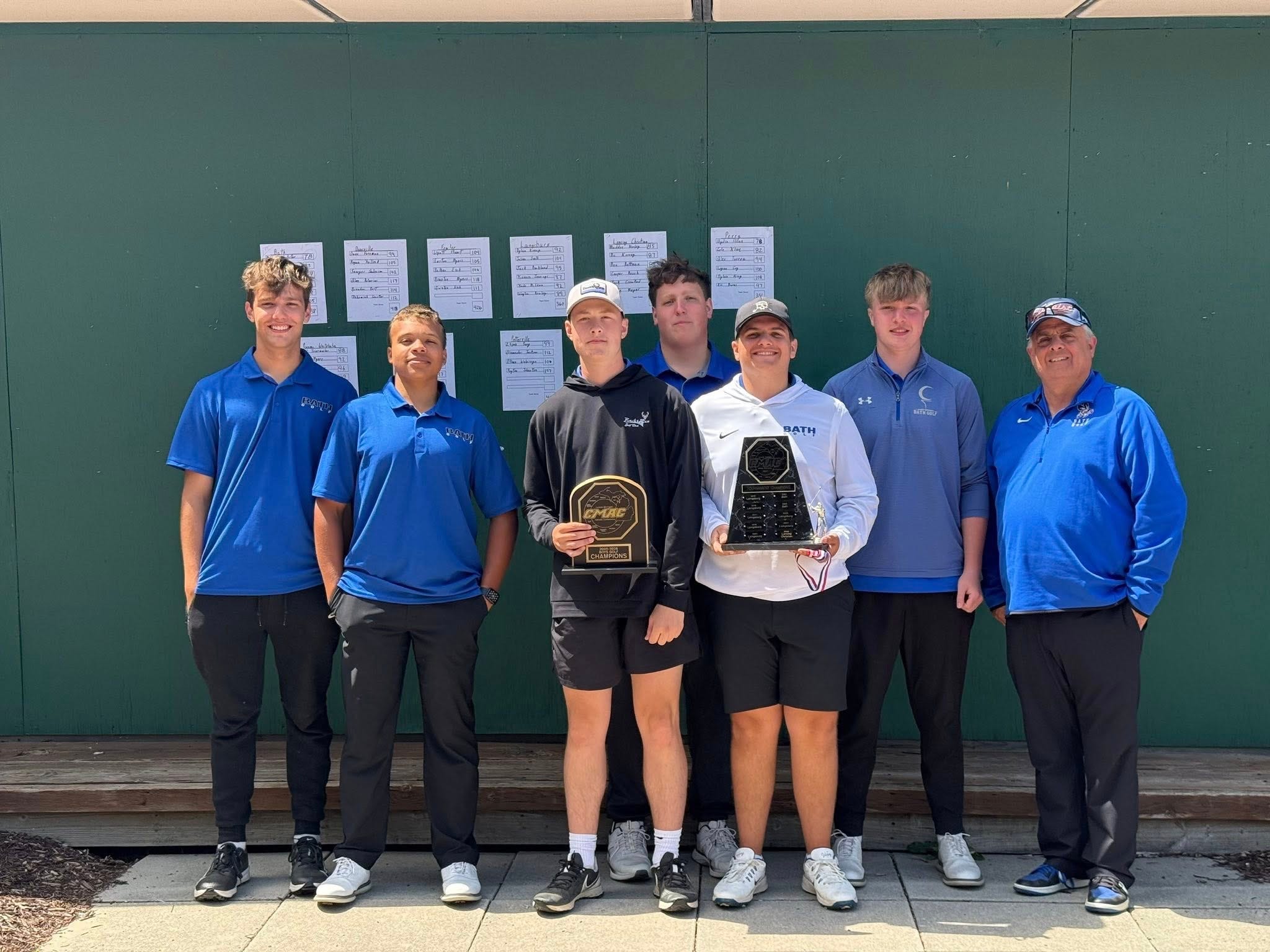 Prep roundup: Bath golf captures CMAC title