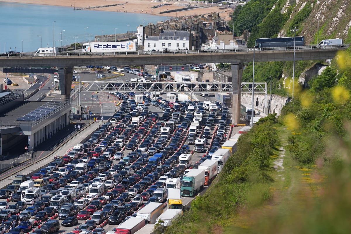 Port of Dover warns of two-hour long queues for processing amid EU ...