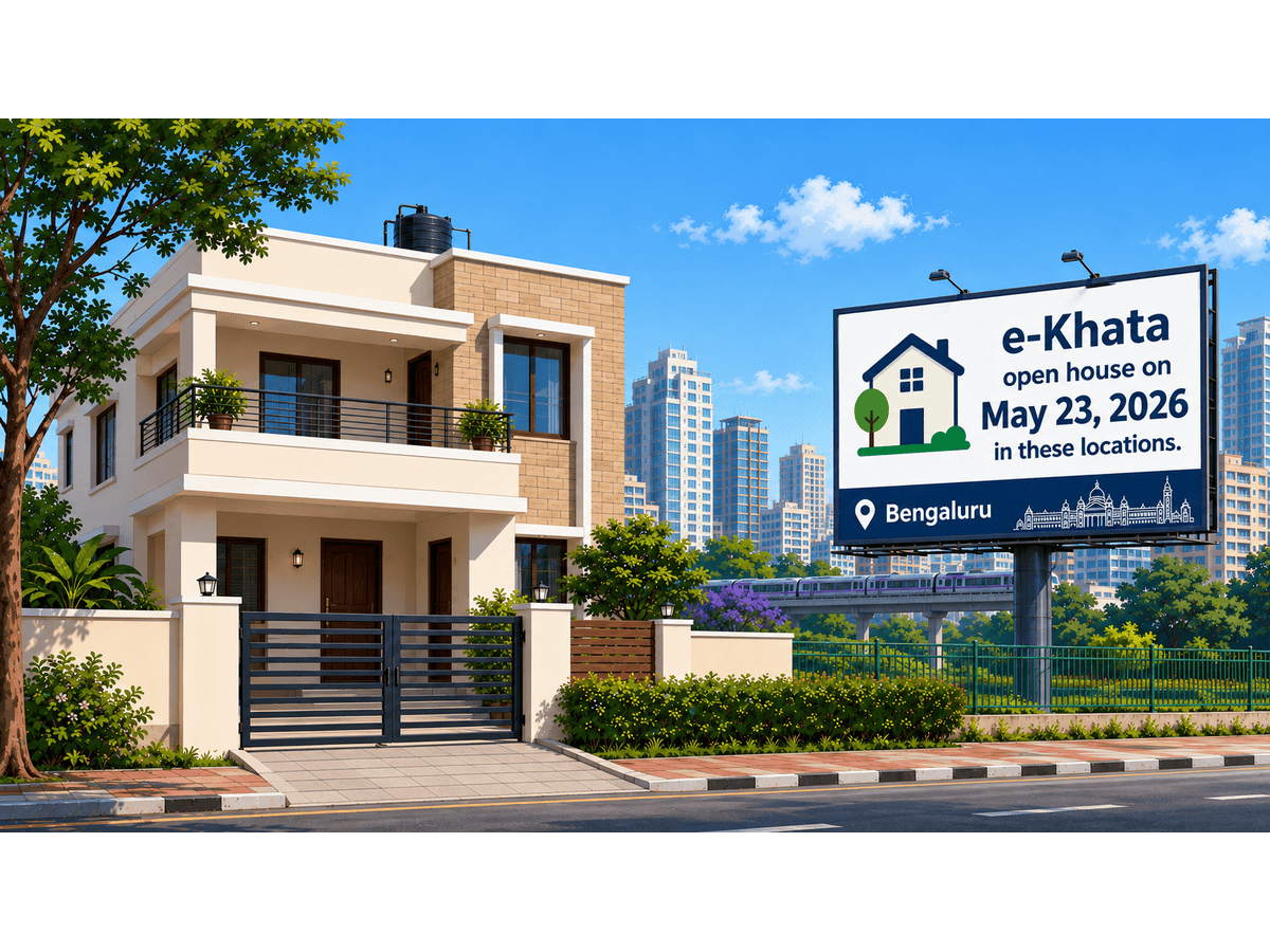 Bengaluru property tax: e-Khata open house on May 23, 2026 for ...