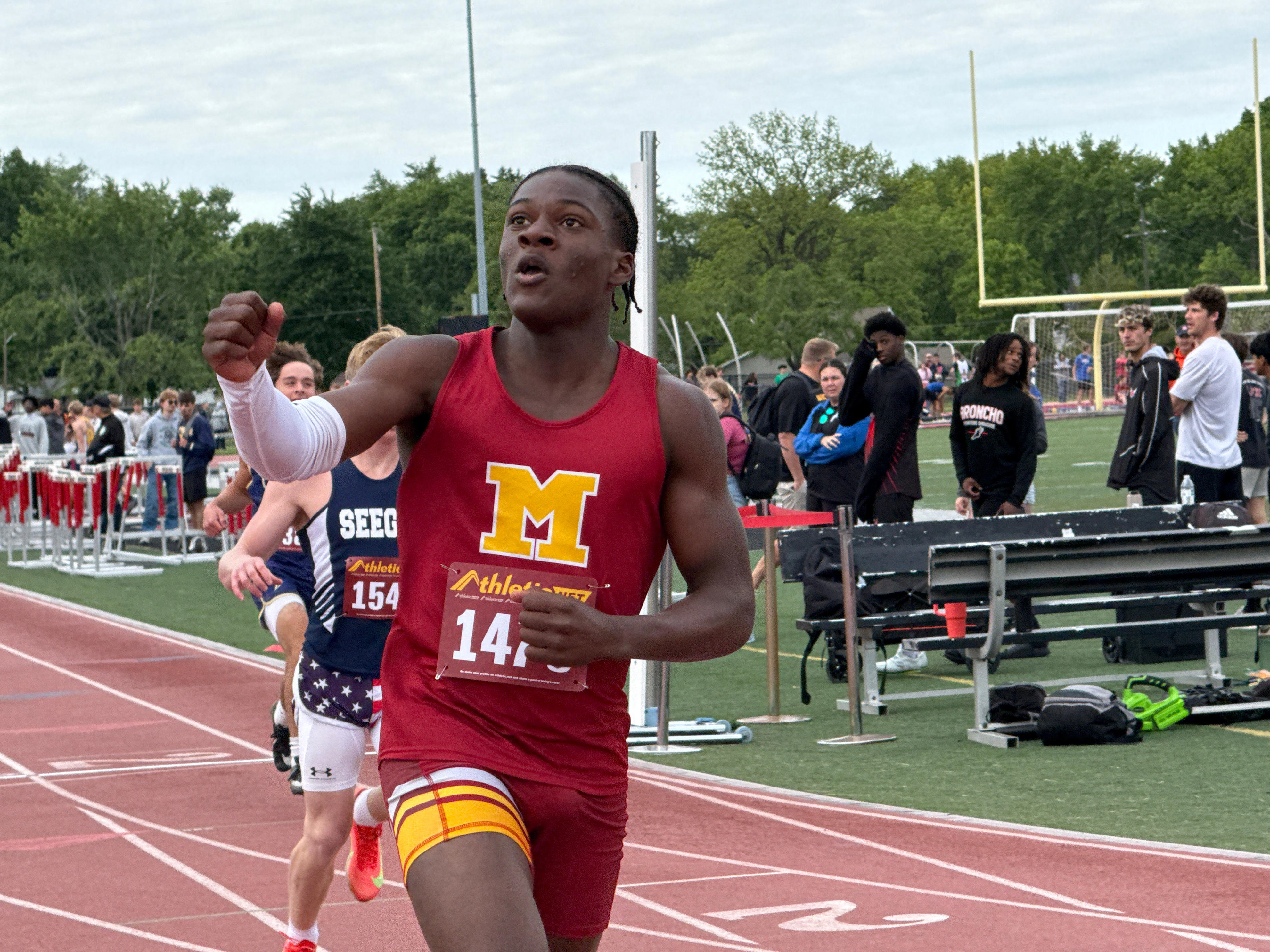 McCutcheon boys track wins first sectional title since 2017