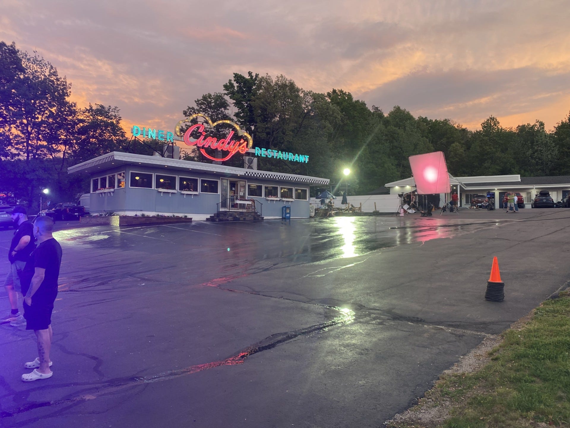'My Boyfriend Is a Demon' movie shoot makes a scene at Scituate diner
