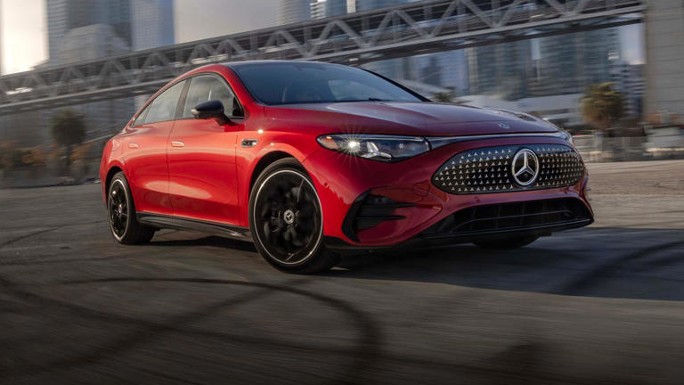 Tested: The 2026 Mercedes-Benz CLA250+ EV is weirdly good at the stuff ...
