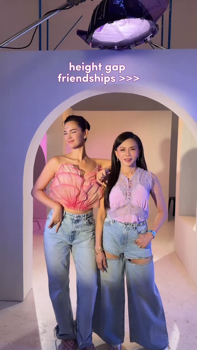 They say true friends have a huge height difference. Agree!
