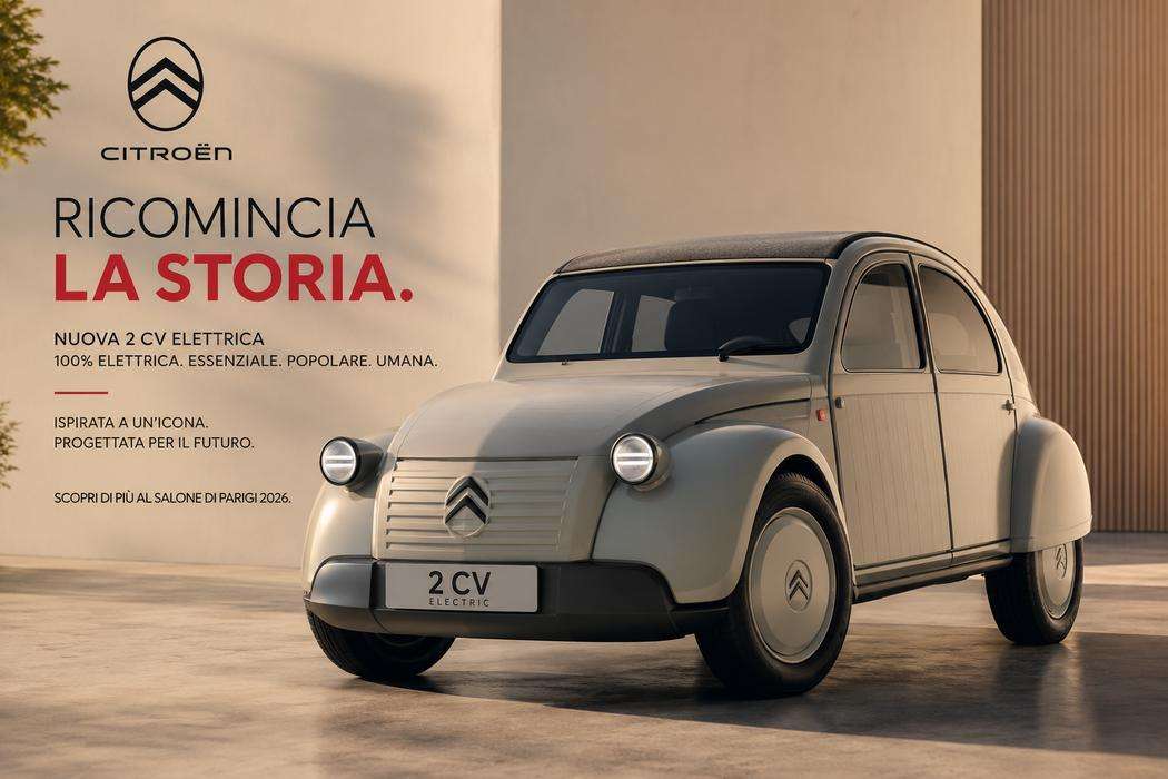 Citroën 2 CV elettrica: il ritorno dell’icona diventa realtà nel piano ...