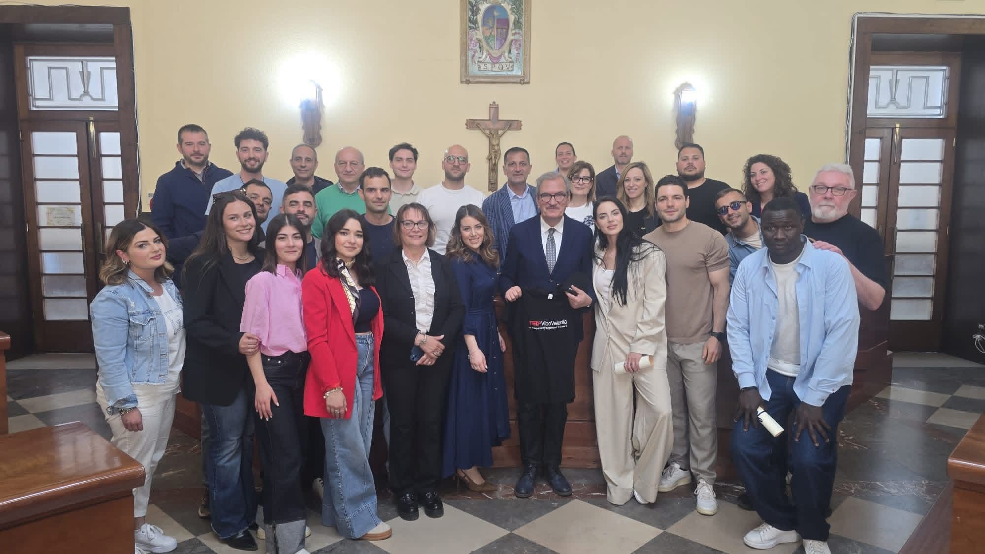 TEDx Vibo Valentia: l'incontro in comune con gli ospiti dell'evento