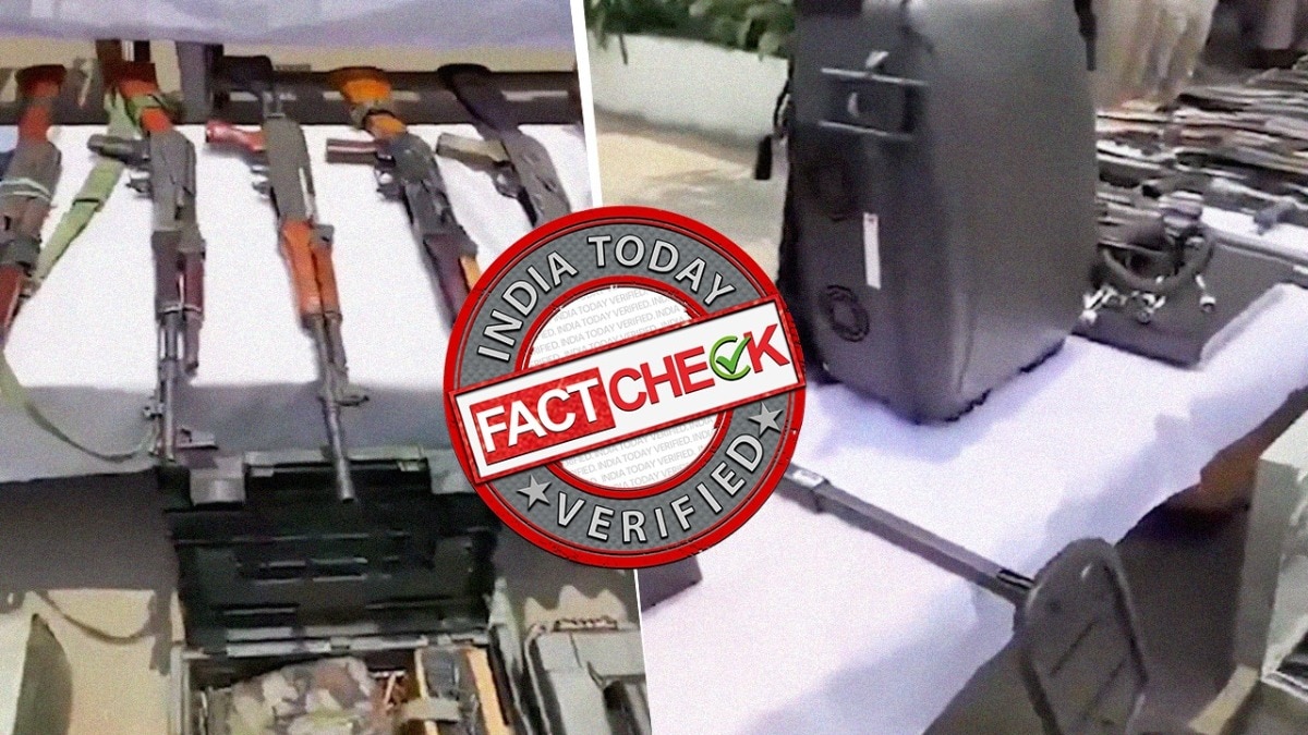 Fact check: Weapons seized from Assam mosque? This clip is from Manipur