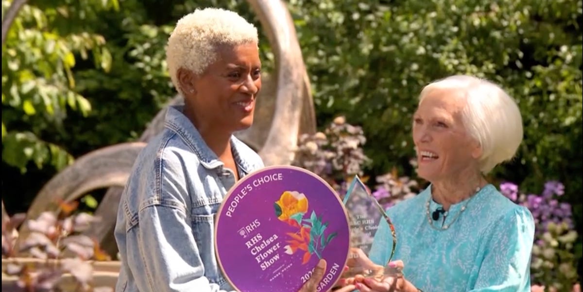 Arit Anderson's Parkinson's UK garden wins Chelsea Flower Show's People ...