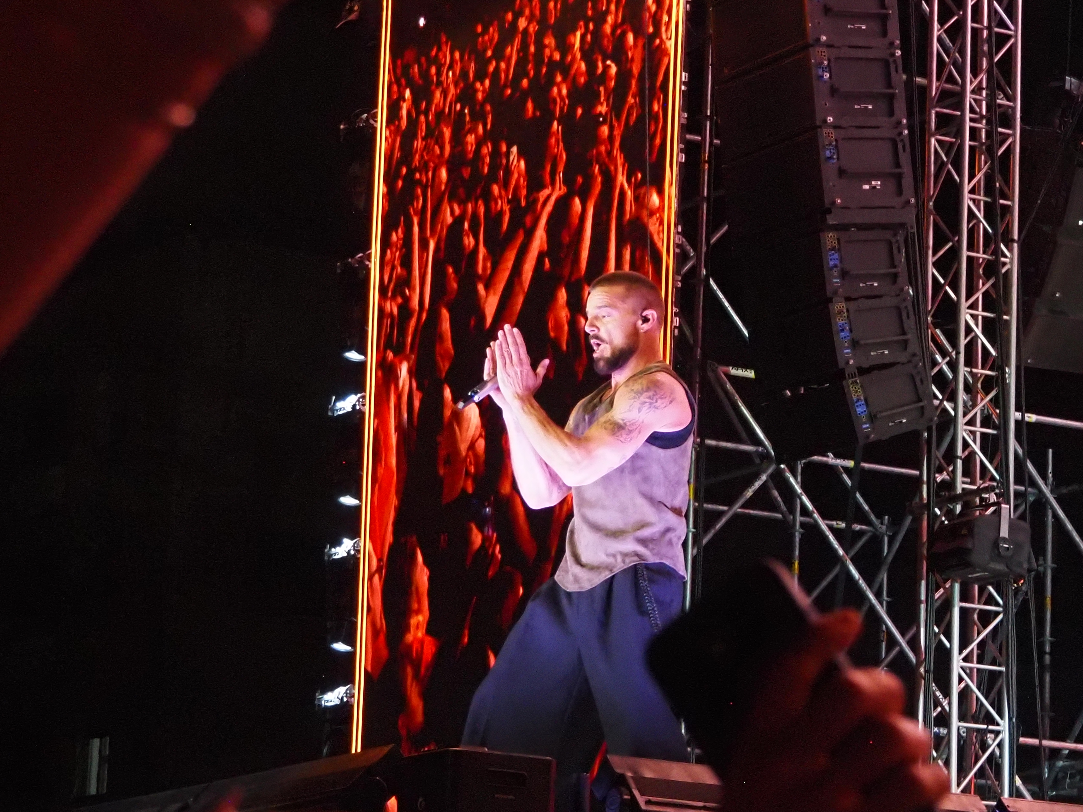 Ricky Martin halts Montenegro concert over scary tear gas incident