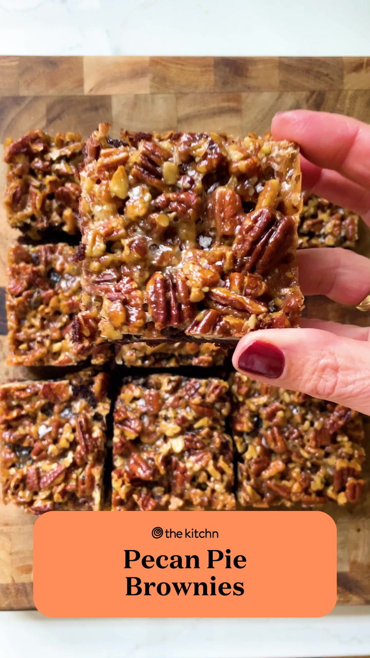 How to make pecan pie brownies
