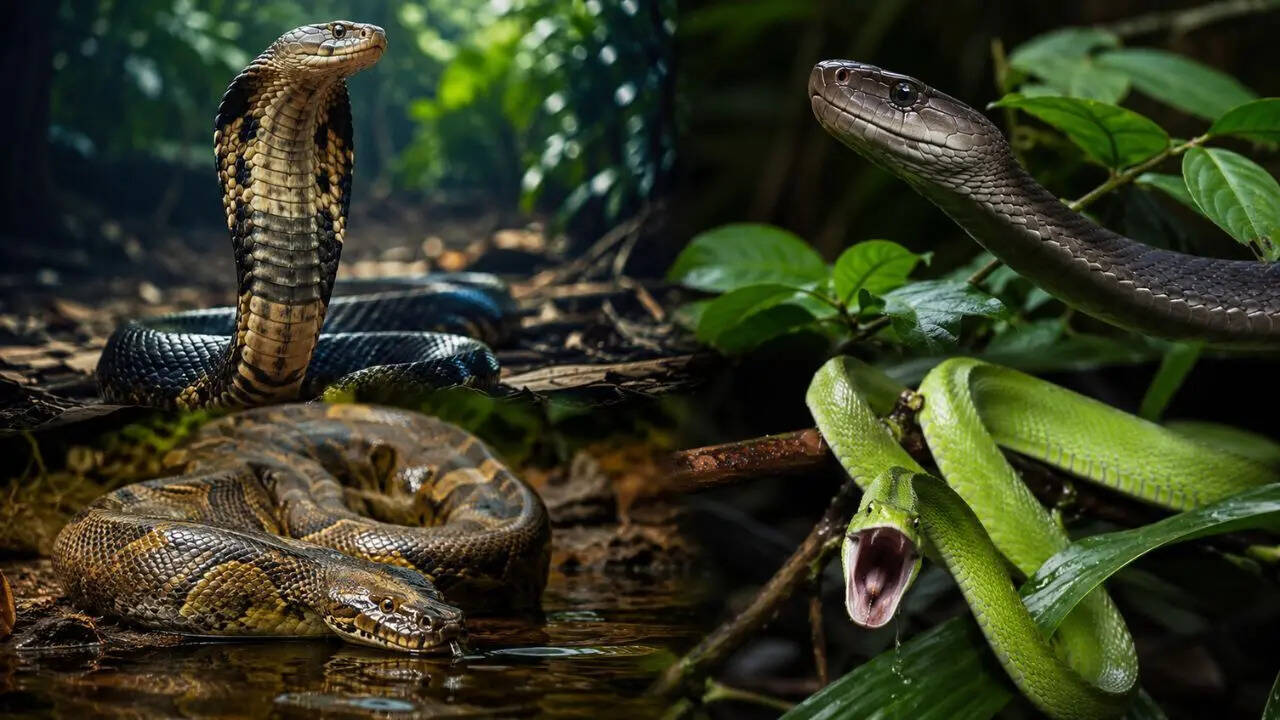 Meet the world’s smartest snakes: From the king cobra to the black ...