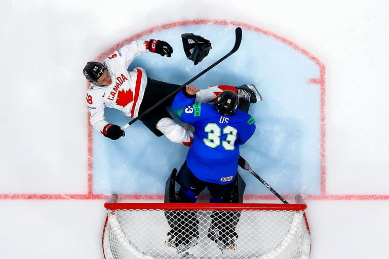 Canada remains perfect in five games at the ice hockey worlds after ...