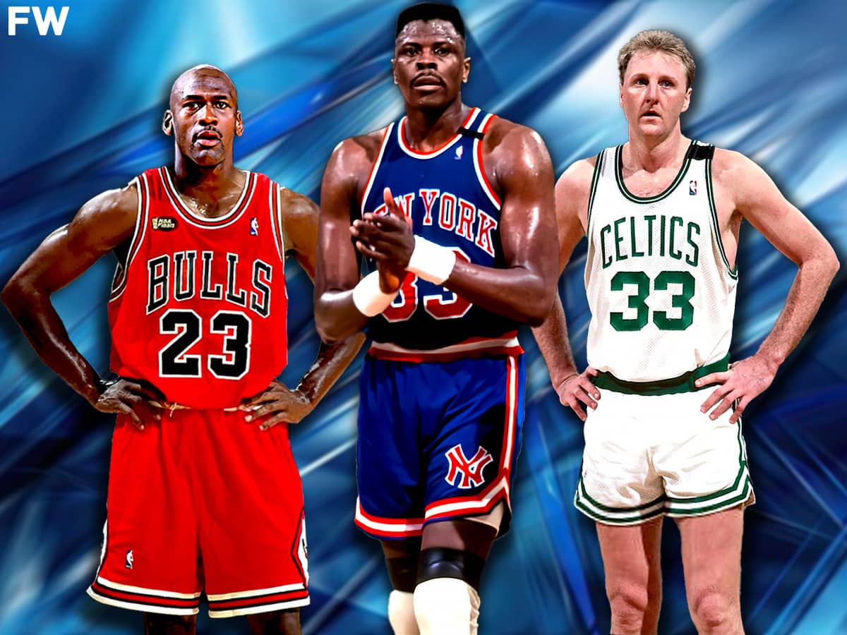 Patrick Ewing says Michael Jordan, not Larry Bird, is the biggest trash ...