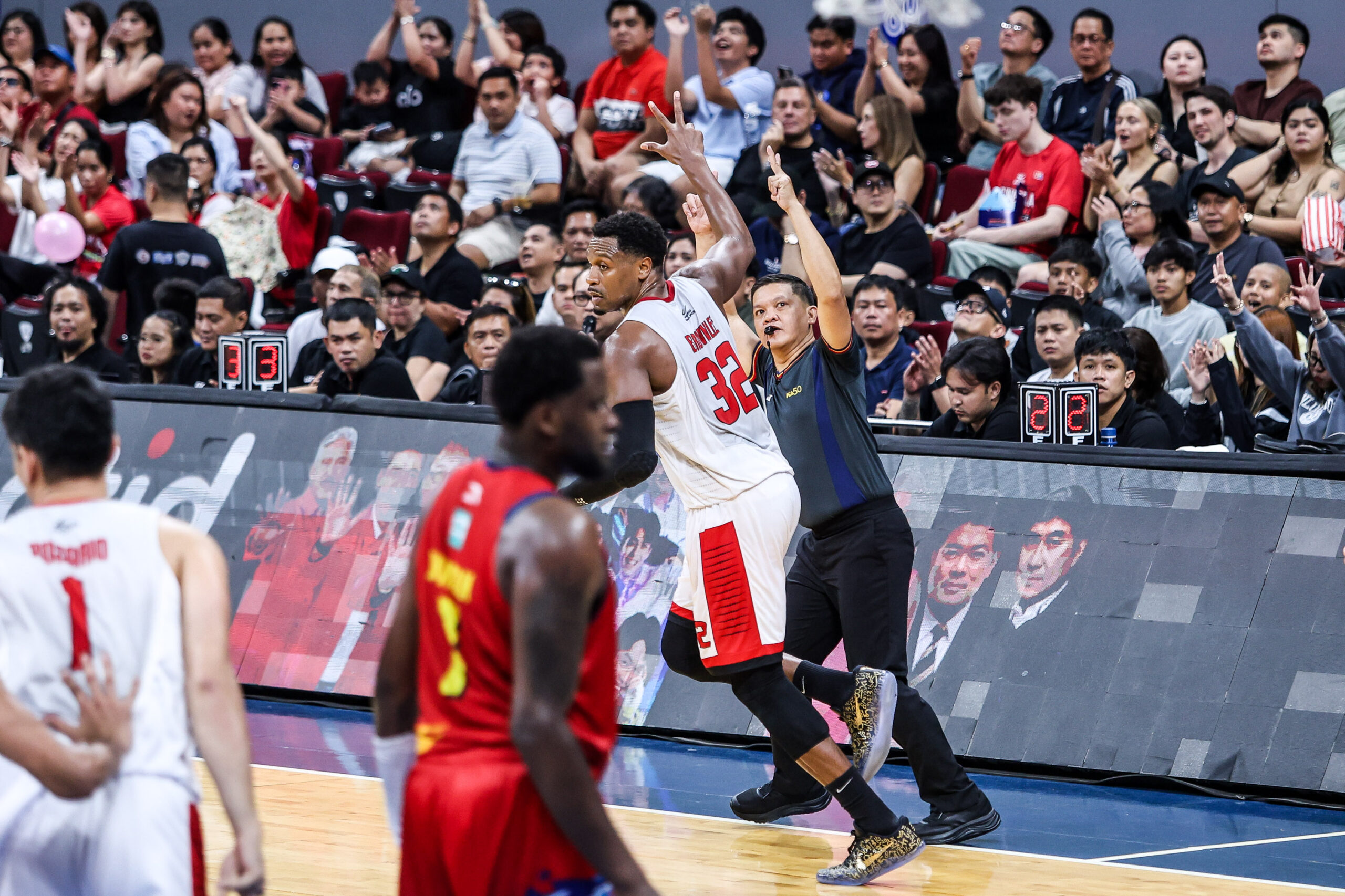 PBA: Ginebra holds off Rain or Shine to level semis series at 1-1