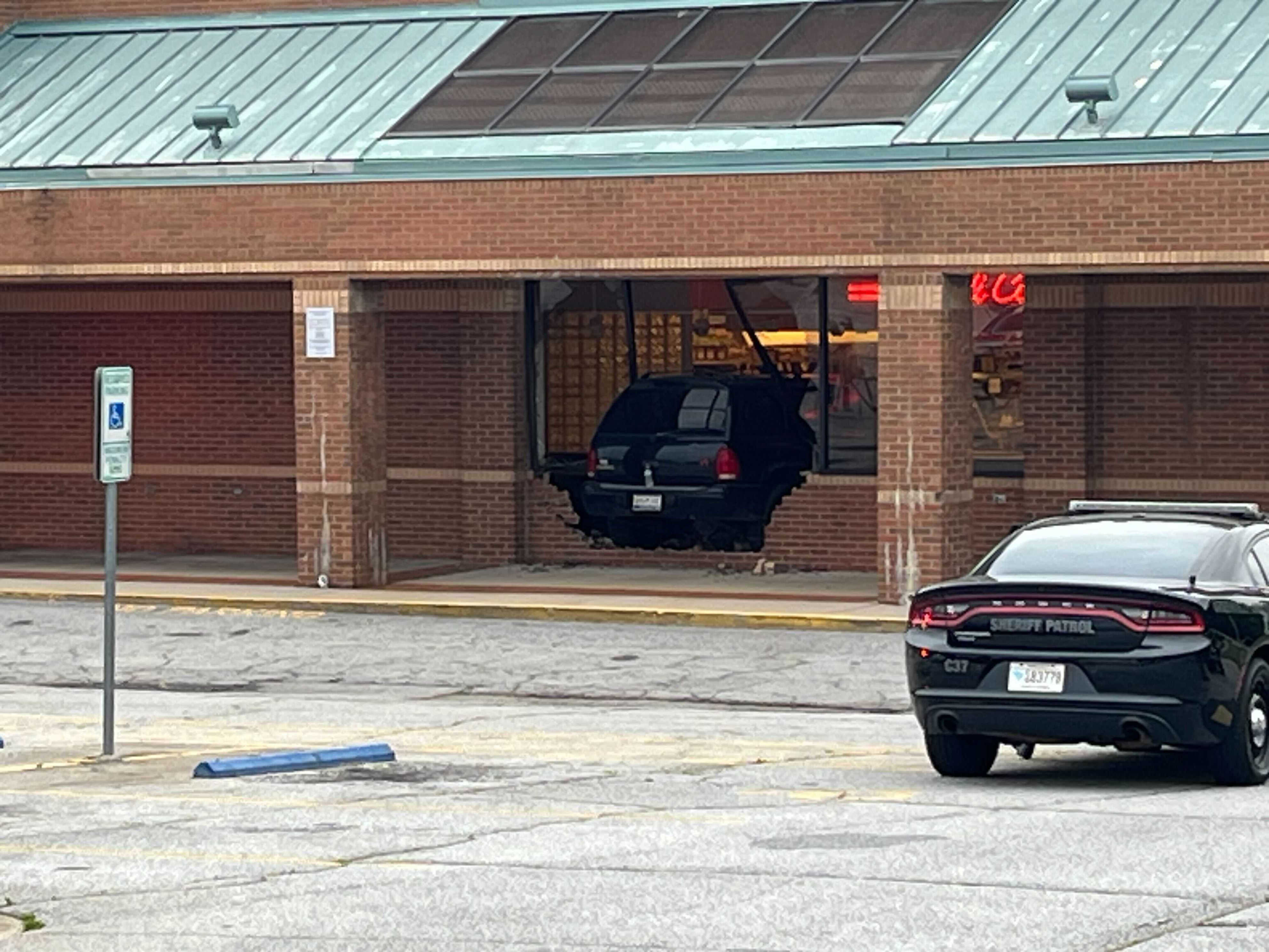 Video shows scene after driver crashes into South Carolina grocery store