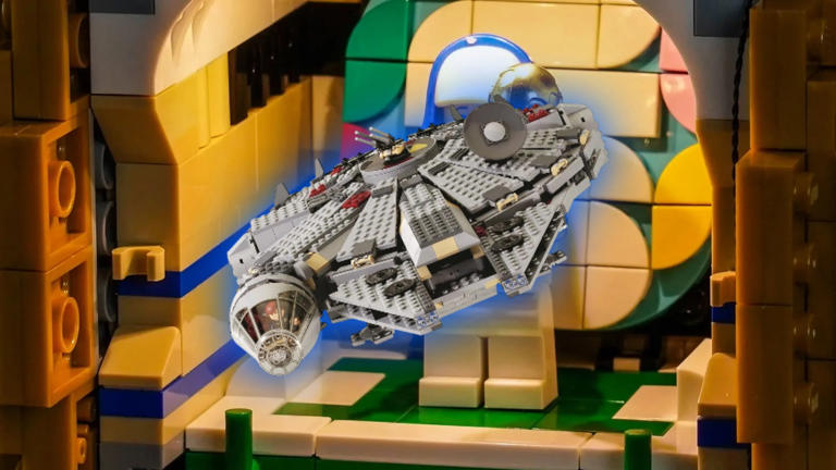 LEGO fan transforms FIFA World Cup 2026 set into Millennium Falcon ...