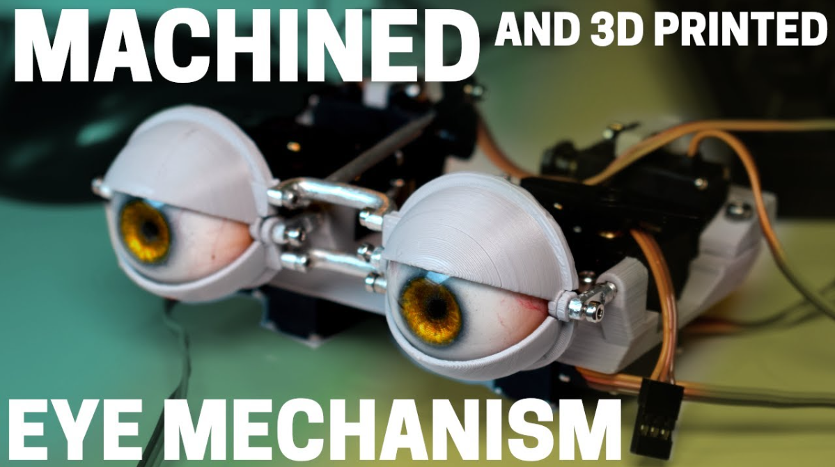 Building a realistic animatronic eye with Arduino