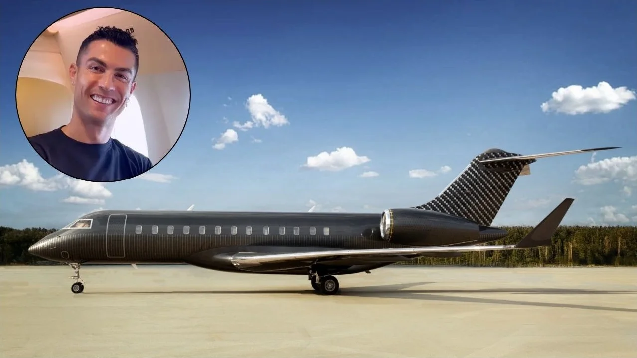 Inside Cristiano Ronaldo's $81M private jet is even more luxurious than ...