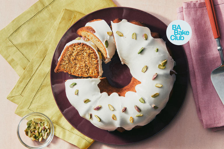 Pistachio cake and more recipes we made this week