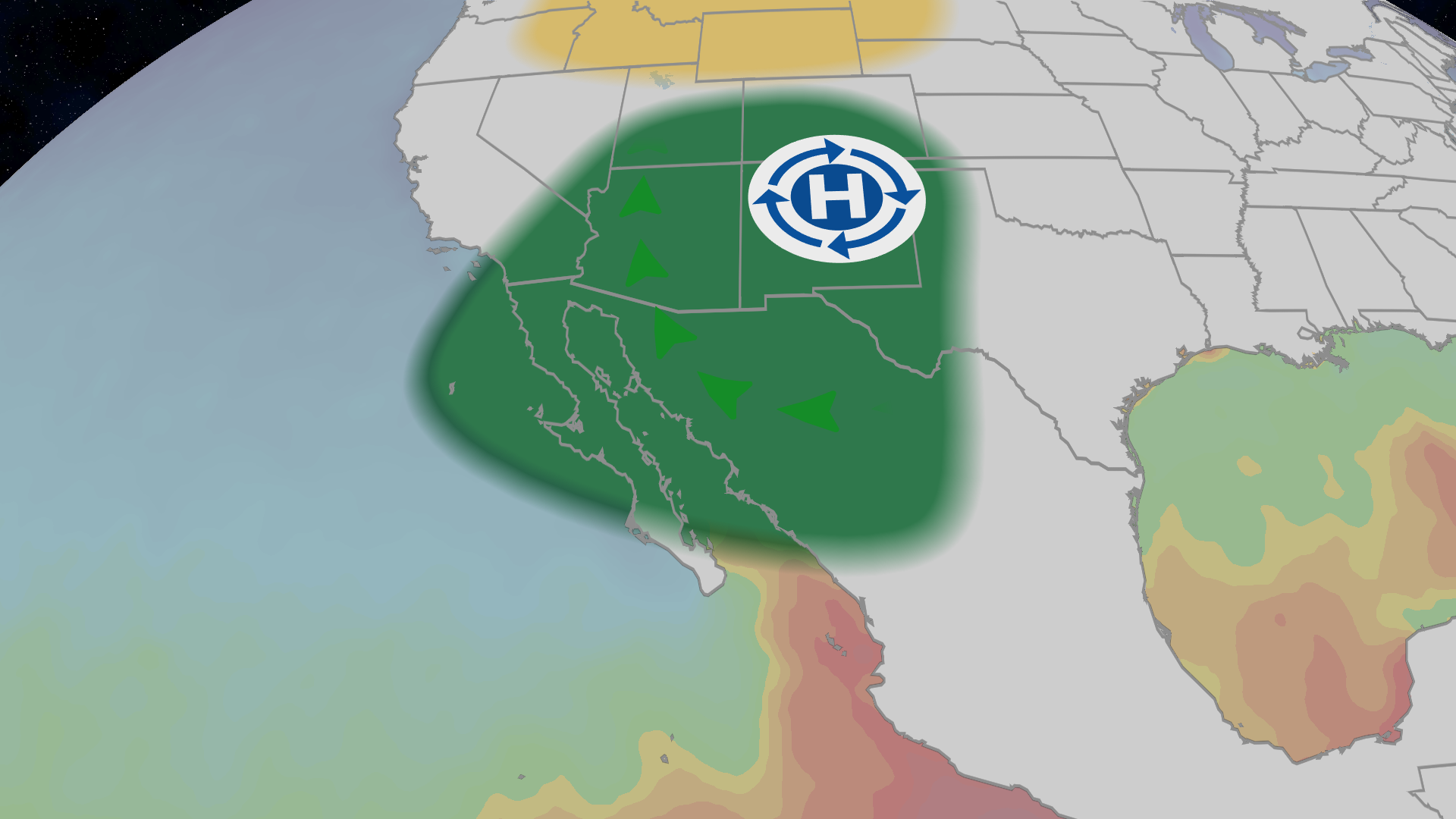 Southwestern monsoon season and how El Niño could enhance it