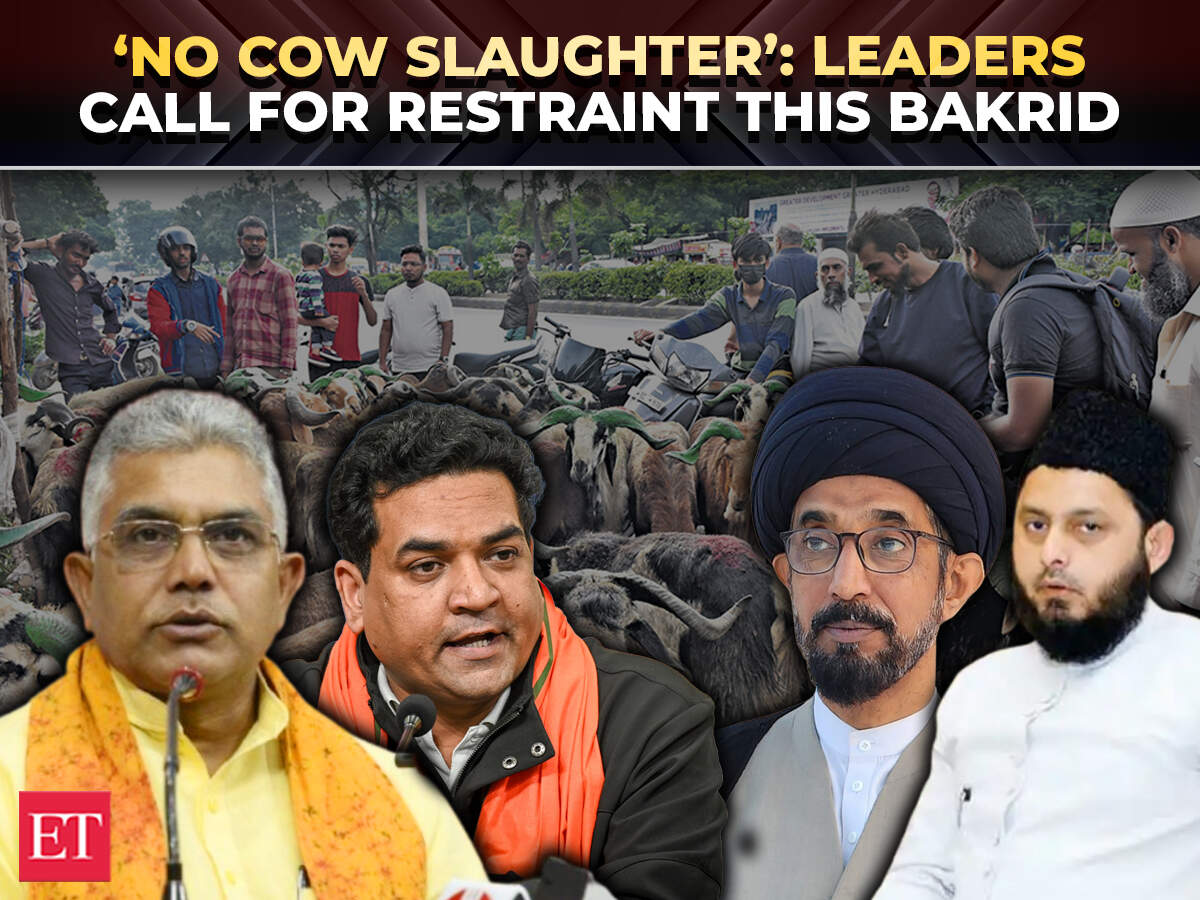 Bakrid: Leaders, clerics urge 'no cow slaughter' ahead of festival