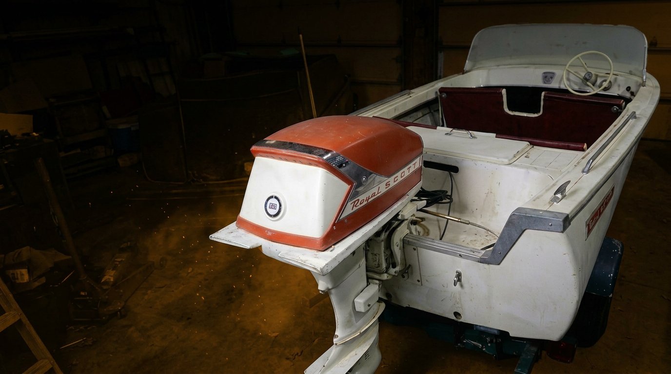 Rare 1961 McCulloch boat discovery