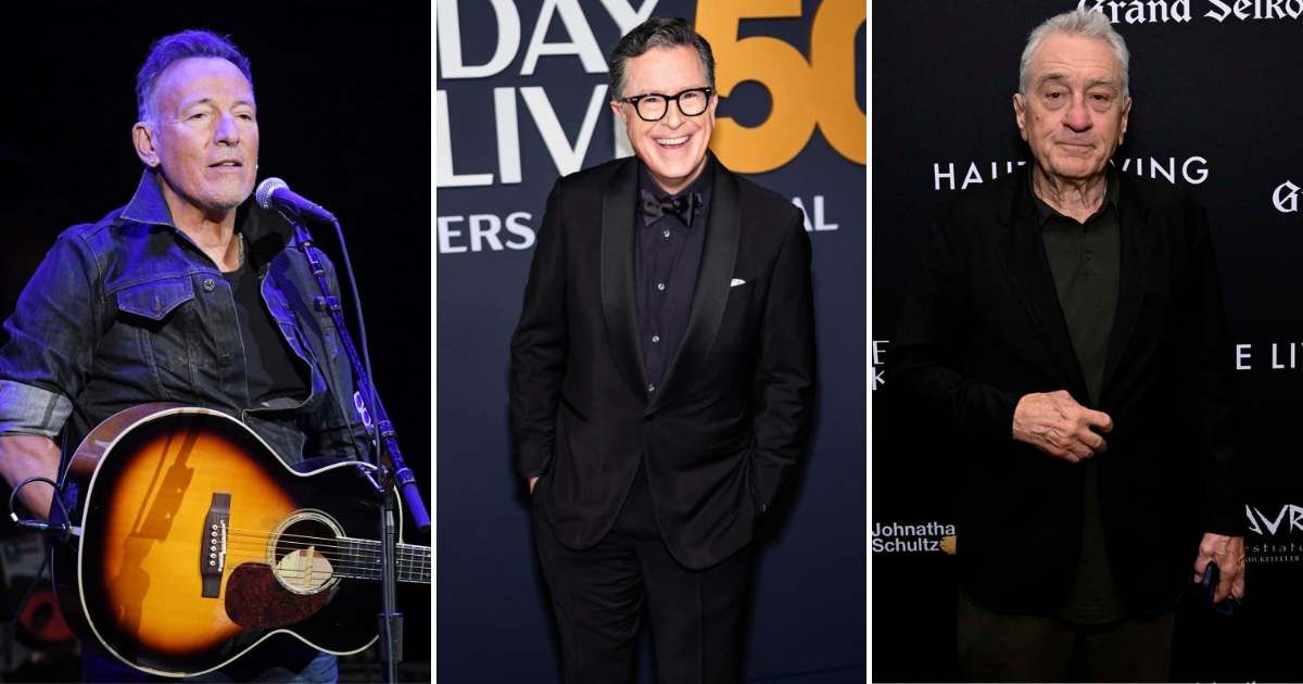 White House hits back after De Niro, Springsteen take swipes at Trump ...