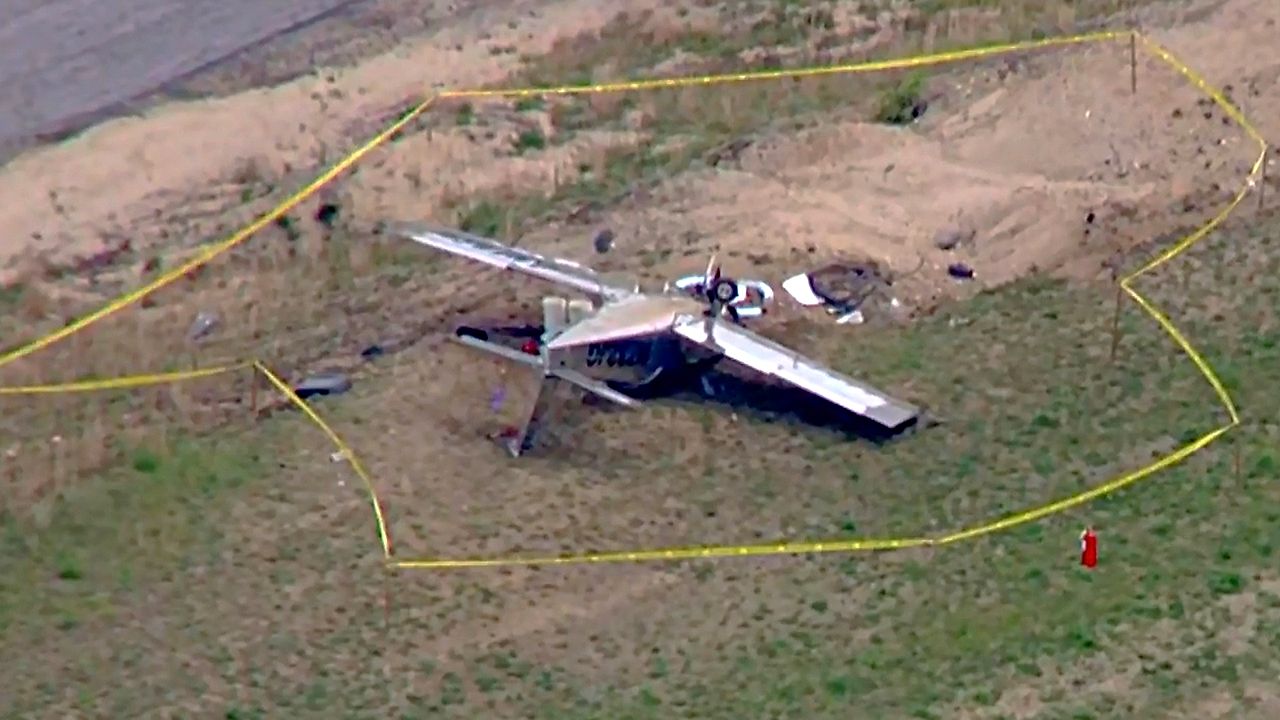Small plane flips on landing at New Hampshire airfield, two occupants ...