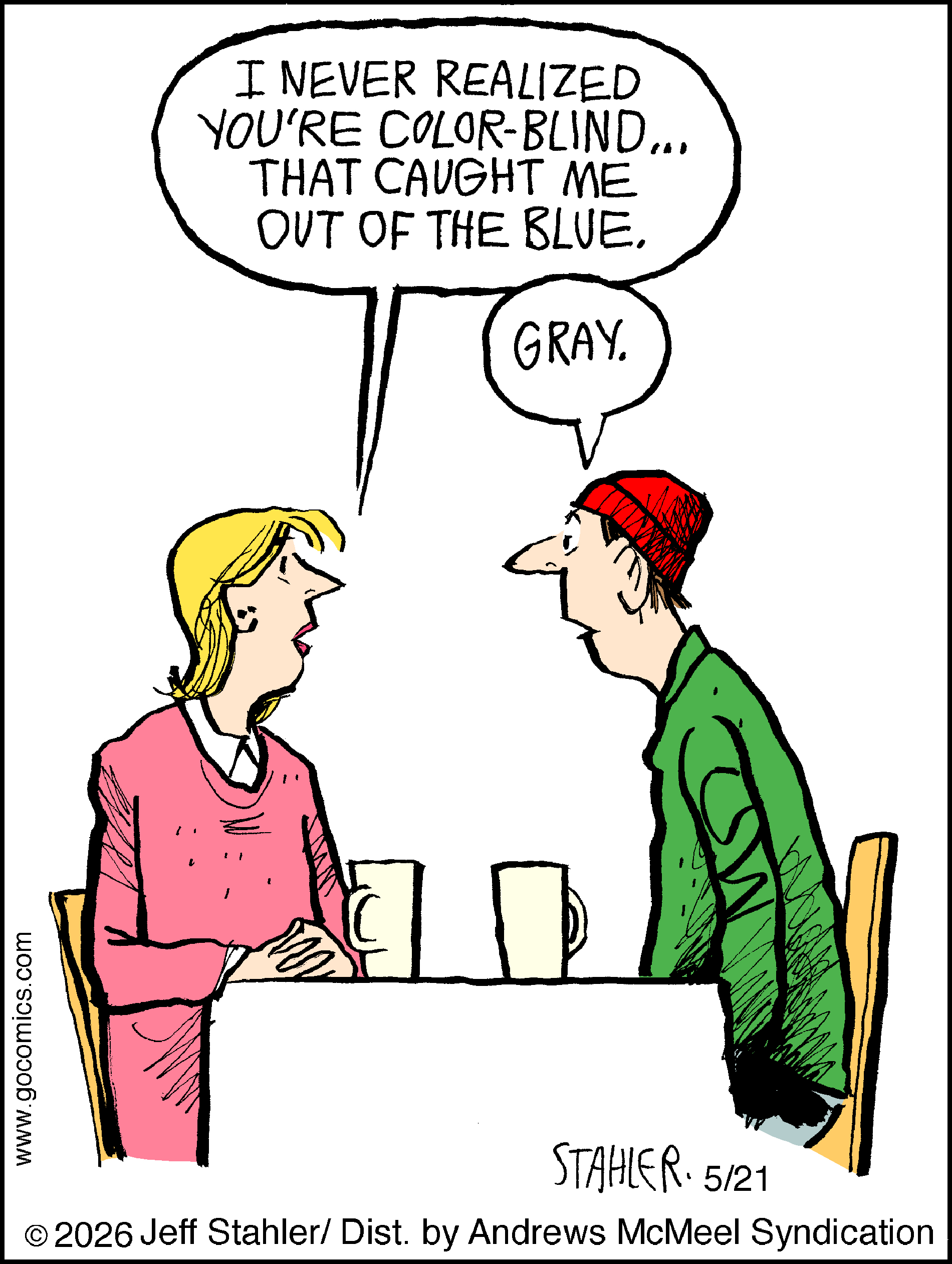 Moderately Confused by Jeff Stahler