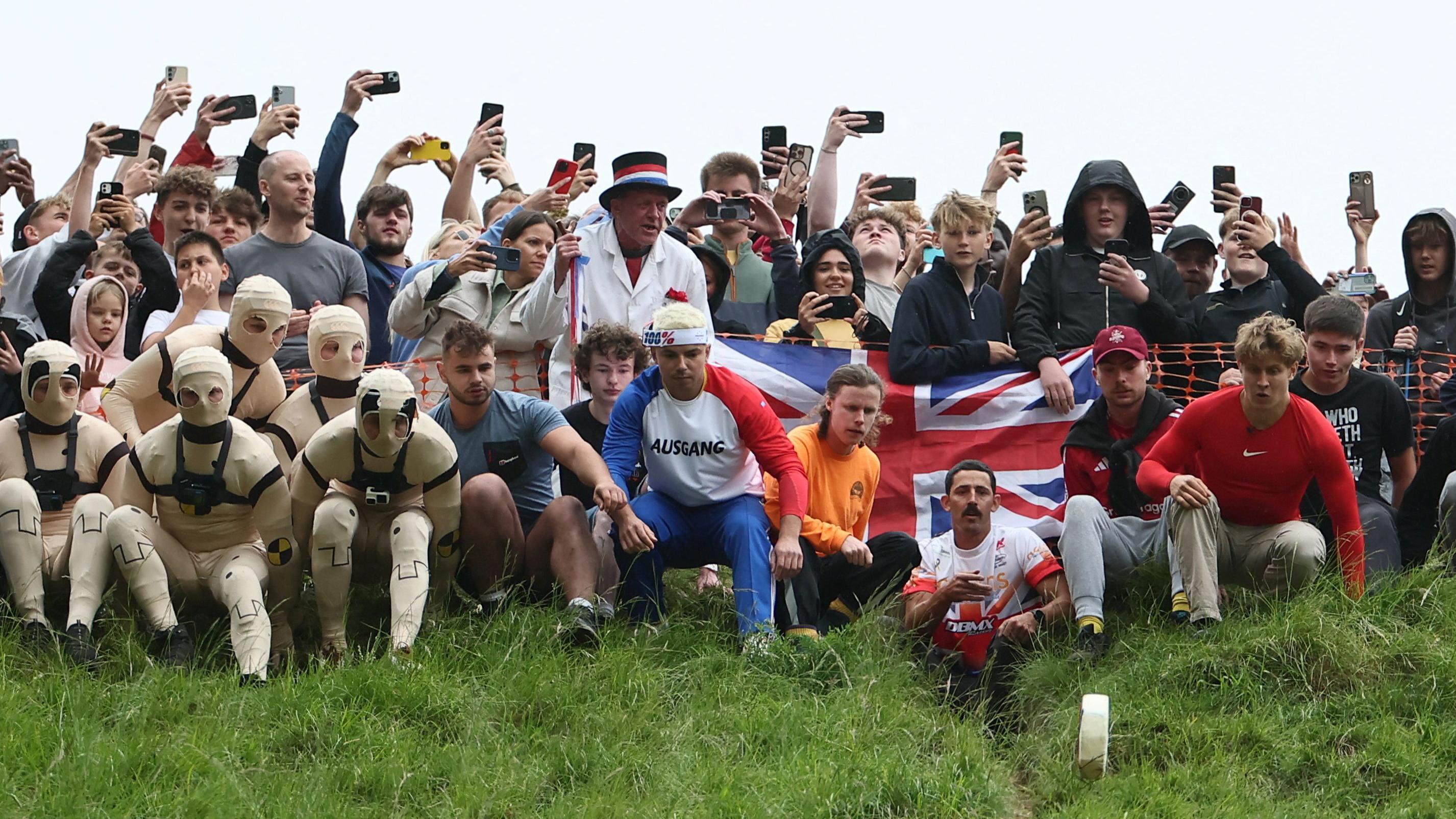 Adrenaline rush brings YouTubers to Cooper's Hill