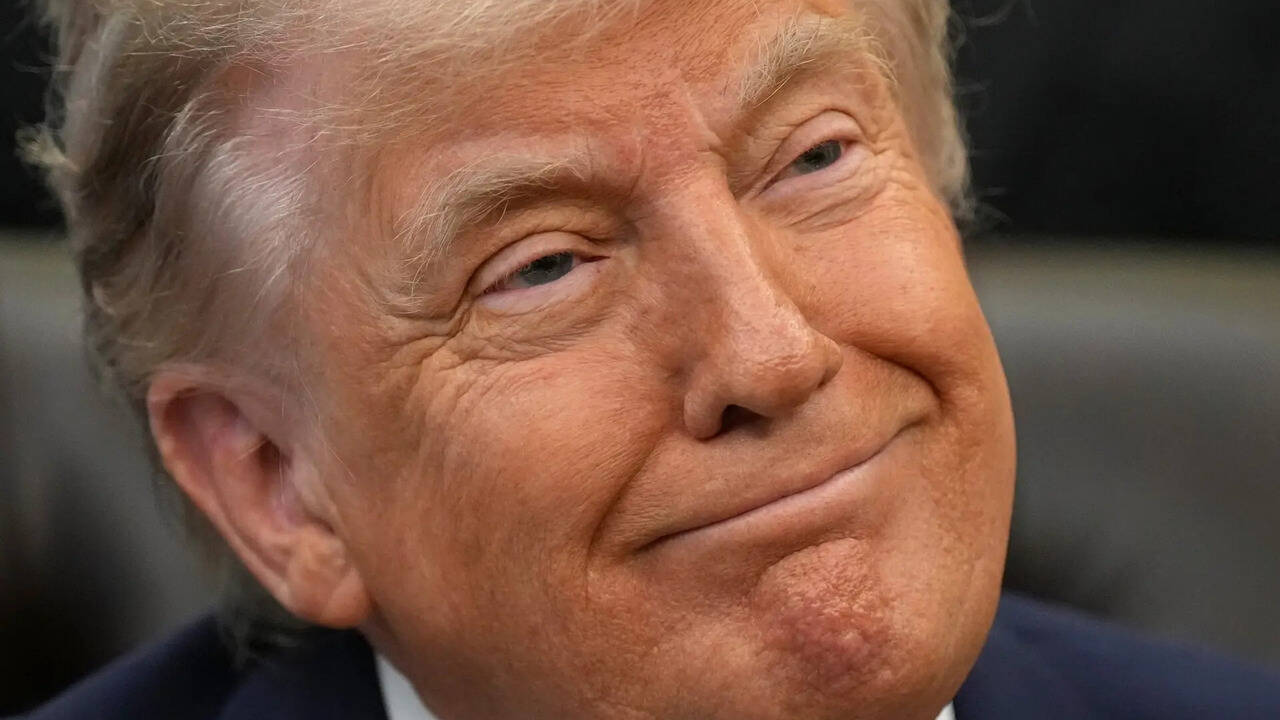 Trump promotes tax law in New York amid economic discontent