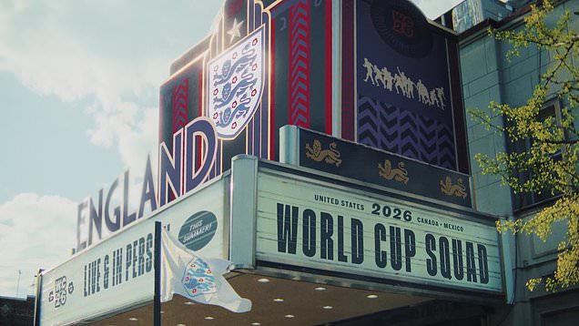 England announce 2026 World Cup squad with Beatles-themed video