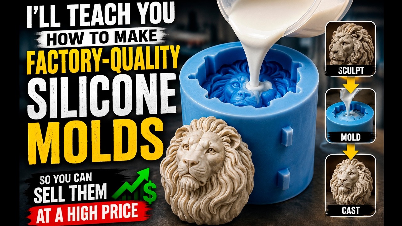 Make high quality silicone molds to sell