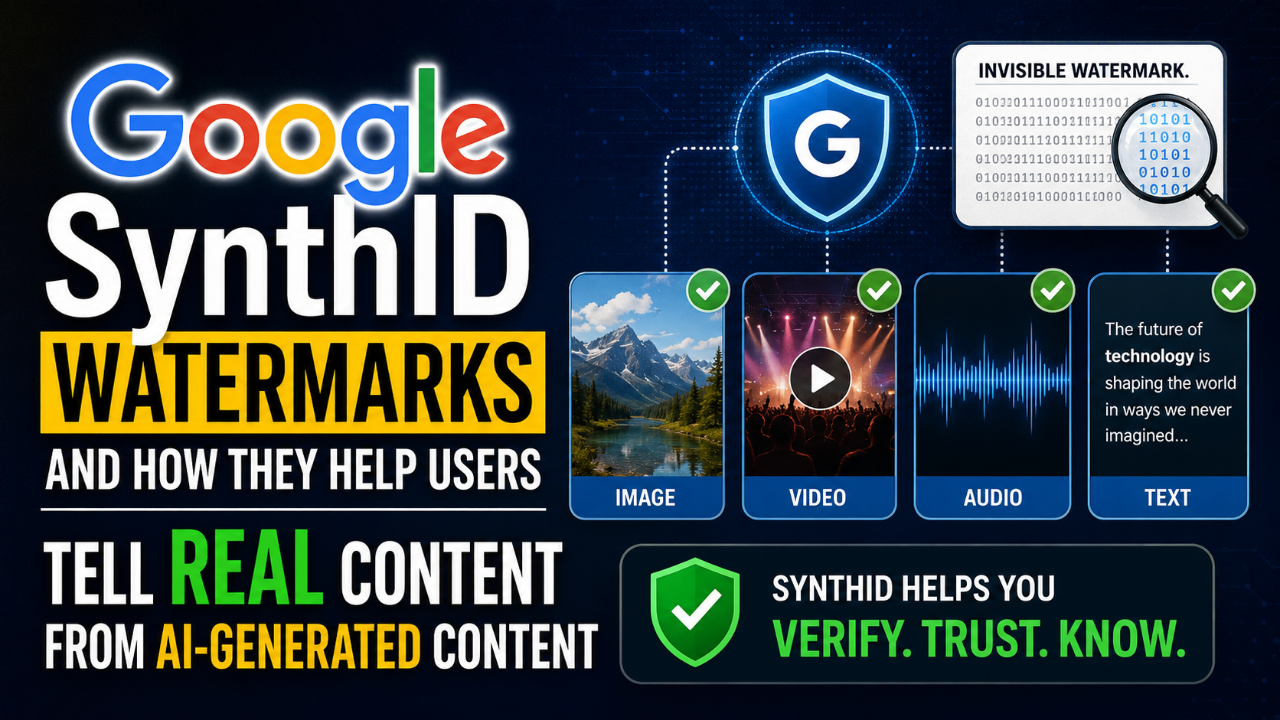 What are Google's SynthID watermarks and how do they help users tell ...