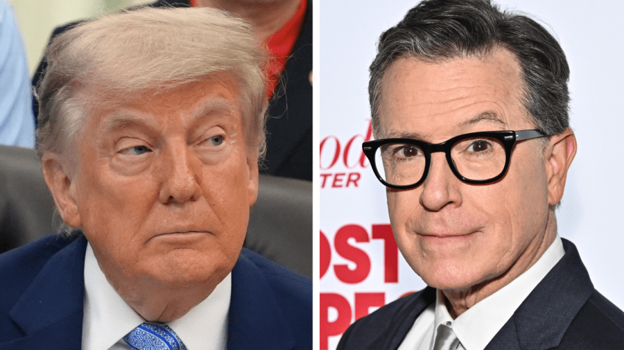 Trump: 'Thank goodness' Colbert is 'finally gone'