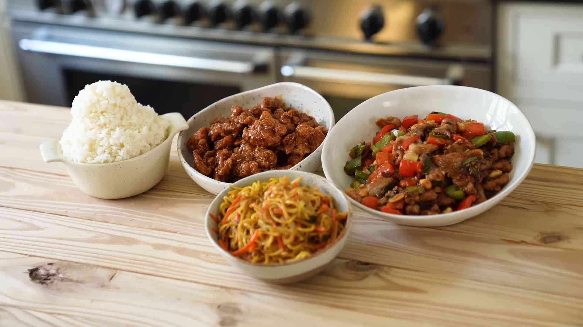 Chinese takeout on a budget - $3