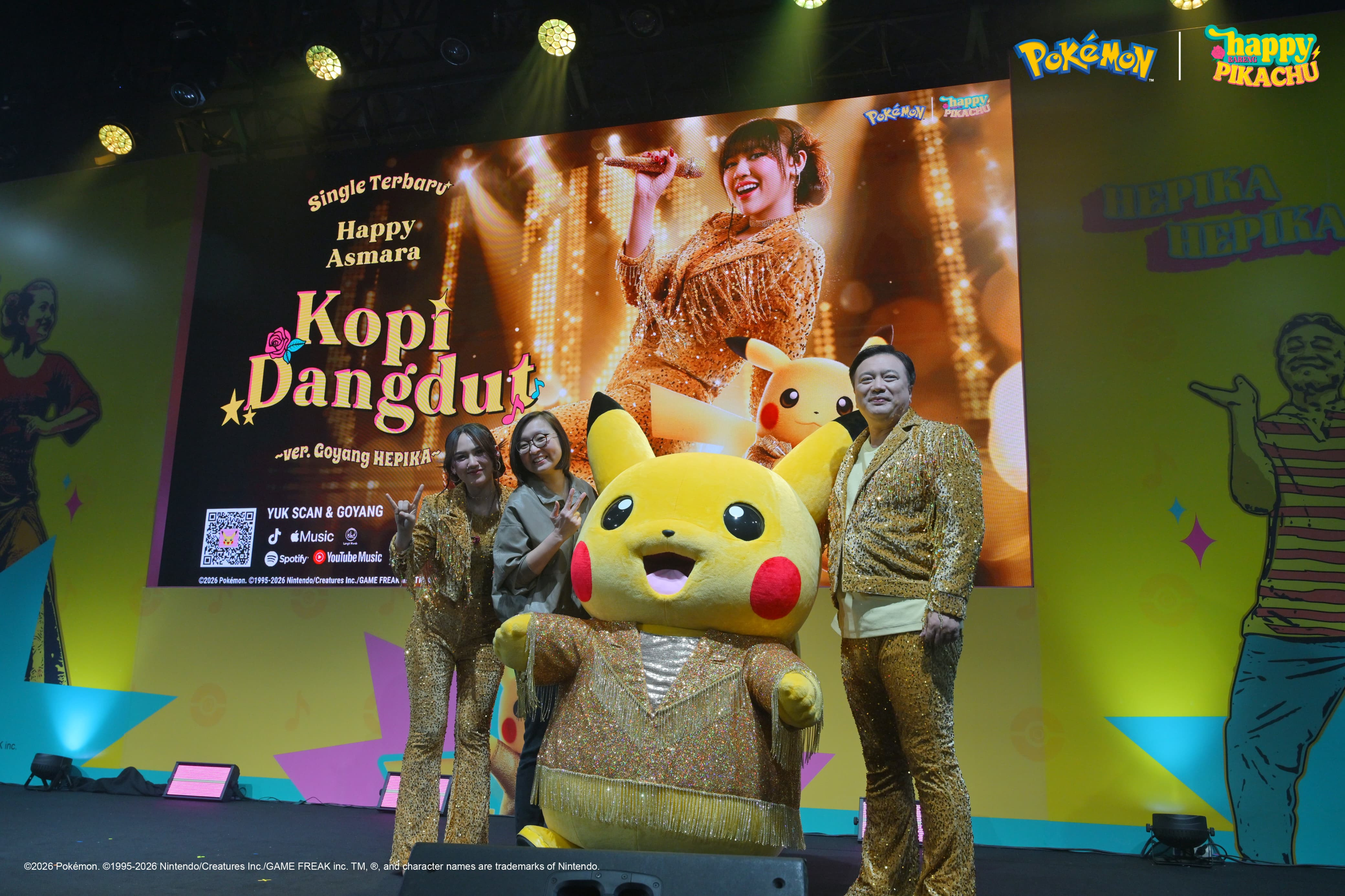 Happy Asmara-Pokemon berkolaborasi, rilis musik video hingga debut jadi ...