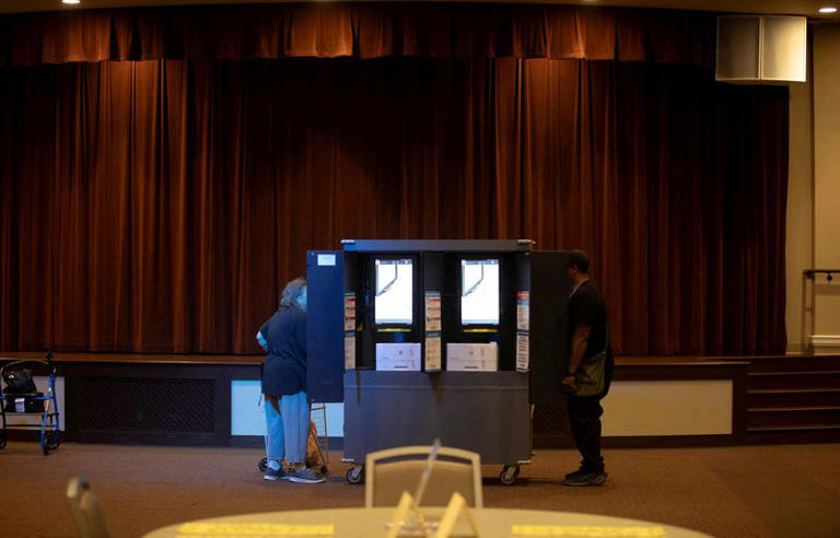 Exclusive - Trump official tried to ban half of US voting machines ...