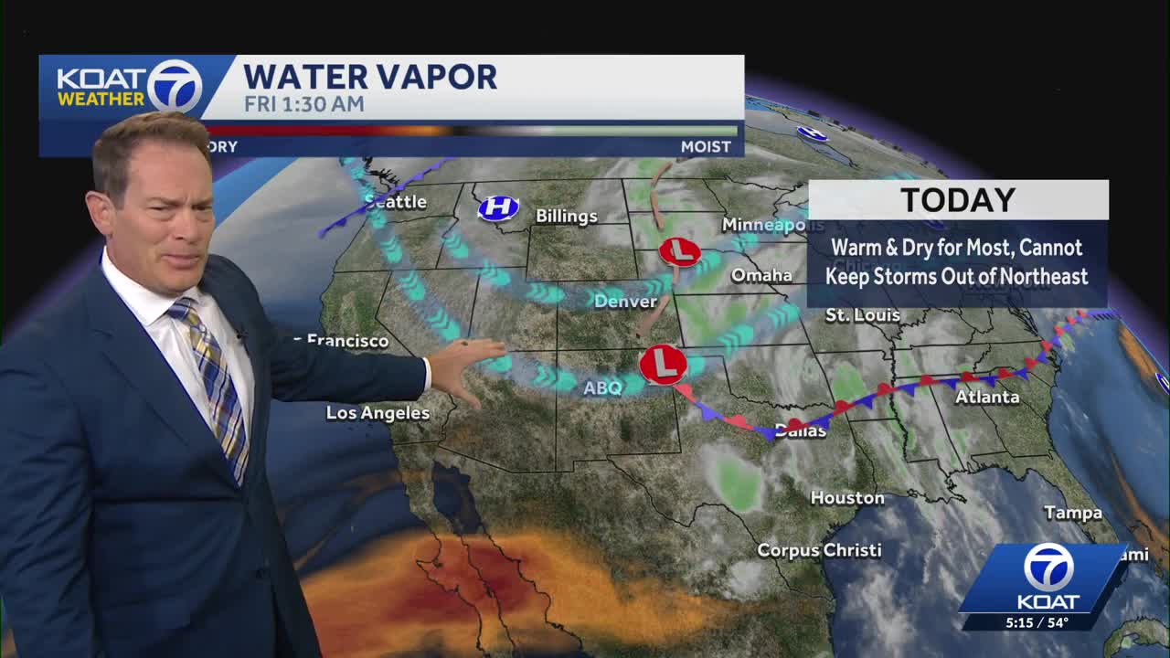 Severe thunderstorm threat continues today for parts of eastern New Mexico