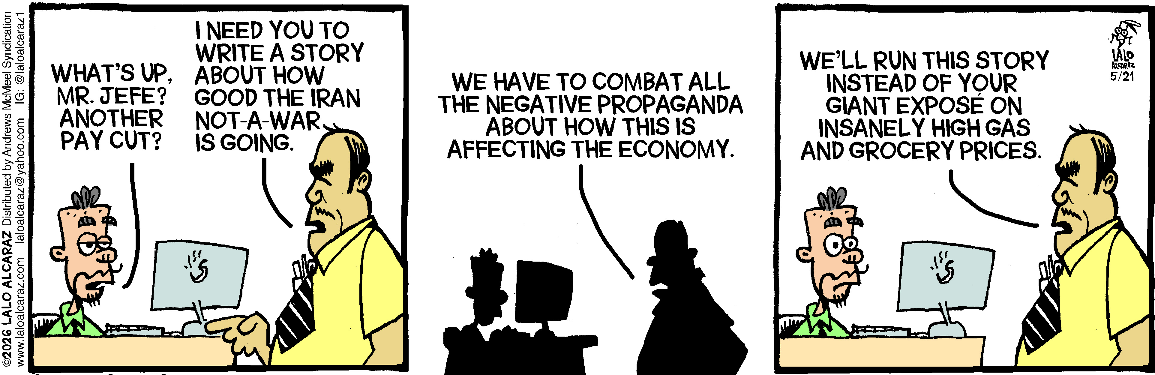 La Cucaracha by Lalo Alcaraz