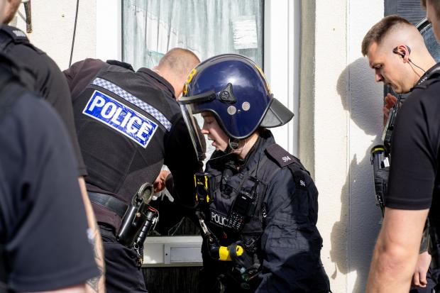 Police patrols continue after alleged attack by knife-wielding man and ...